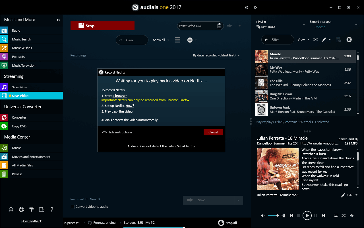 Audials One 2017 の新機能 | Audials 公式サイト